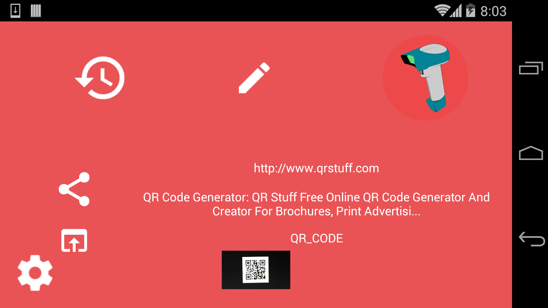 Barcode + QR Code Scanner - Application sur Amazon Appstore