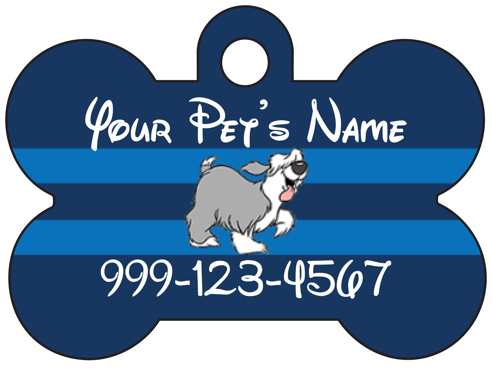 Amazon.com: Little Mermaid Max Pet Id Dog Tag Personalized for Your Pet ...