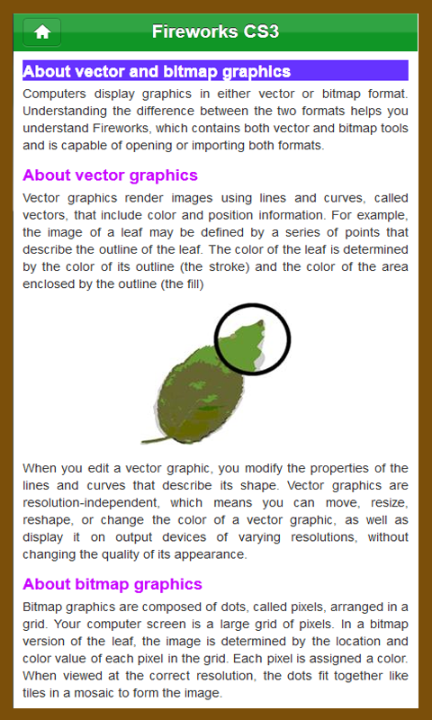 Adobe Fireworks Cs3 Tutorials - App on Amazon Appstore