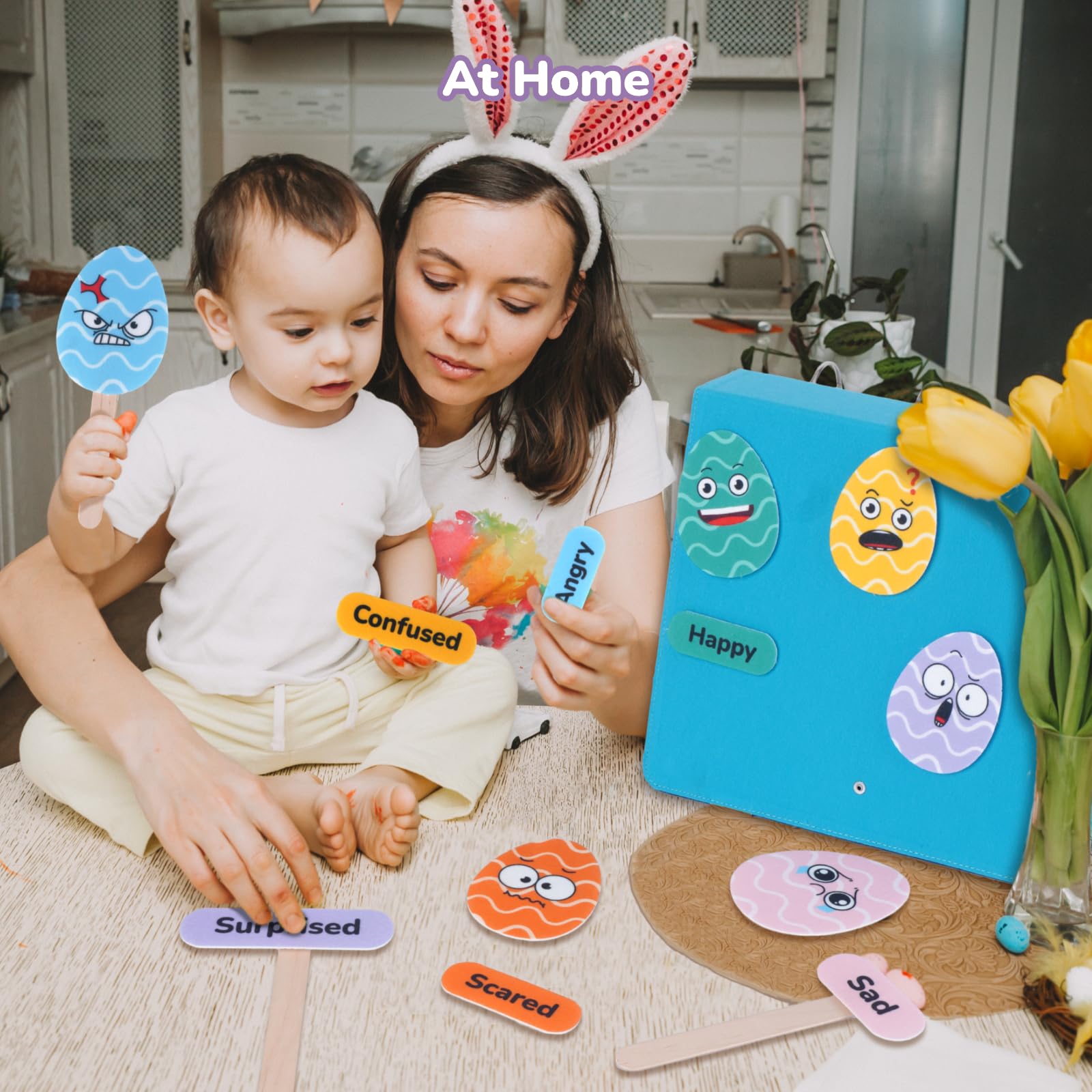Snapklik.com : Easter Toys For Toddlers, Matching And Sorting Learning ...