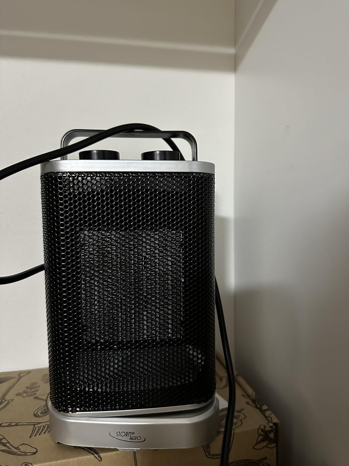 STORMHERO Heater Fan, 1500W/750W Portable Electric Space Heater ...