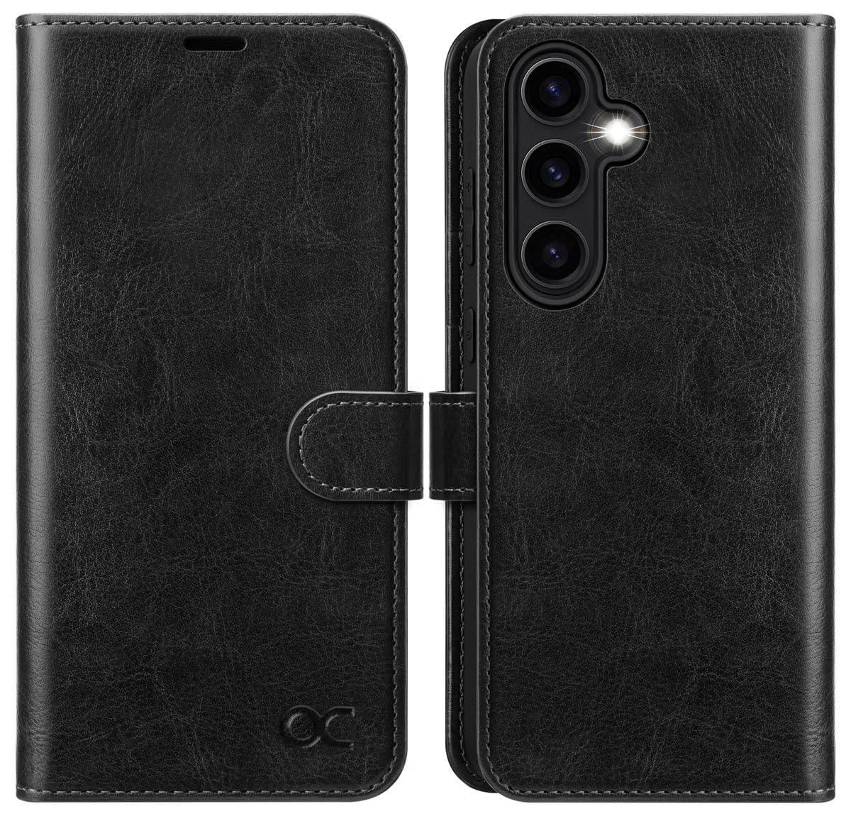 OCASE for Samsung Galaxy A55 Case, Premium PU Leather Wallet Case Flip ...