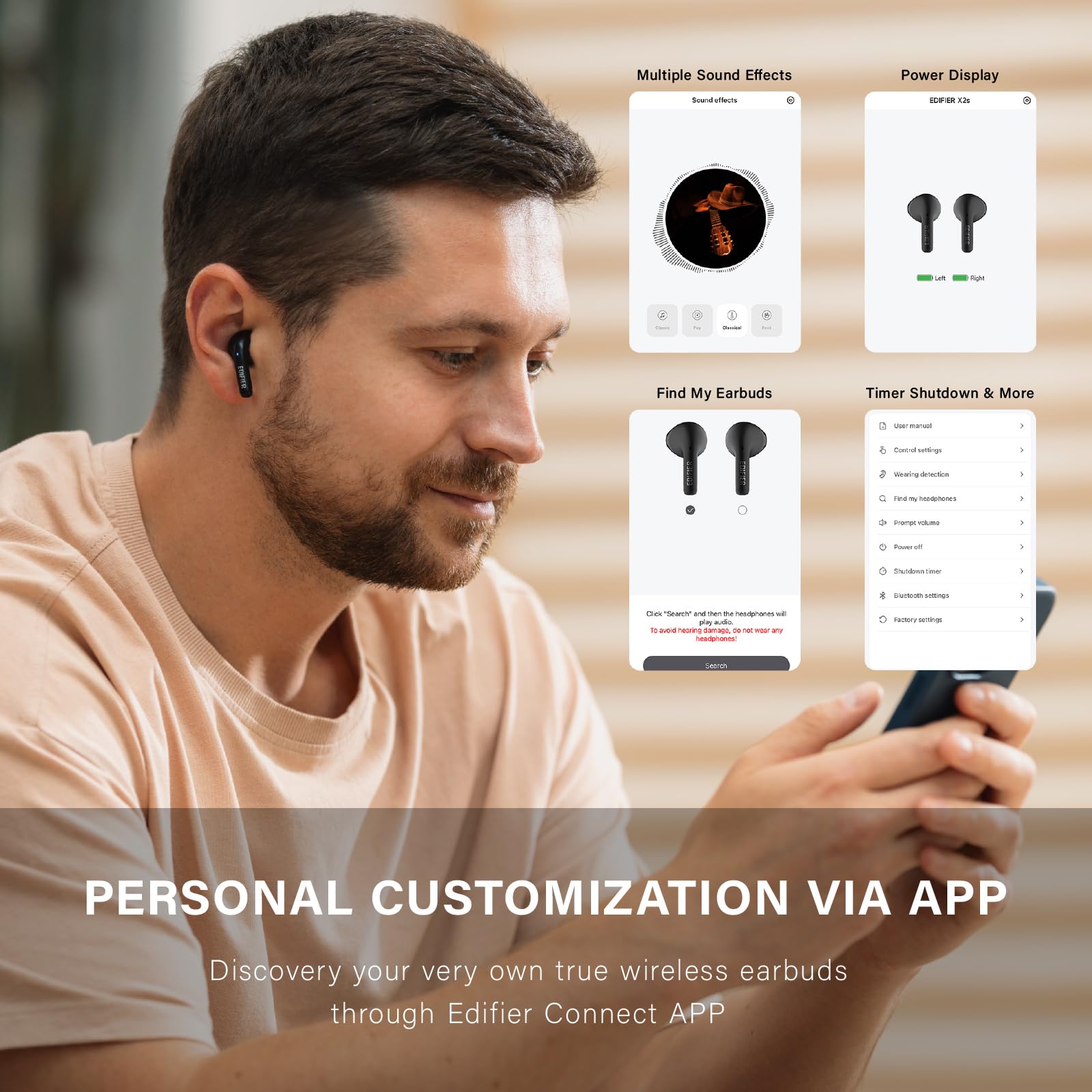 Snapklik.com : X2s True Wireless Earbuds, Bluetooth 5.3, 13mm Dynamic ...
