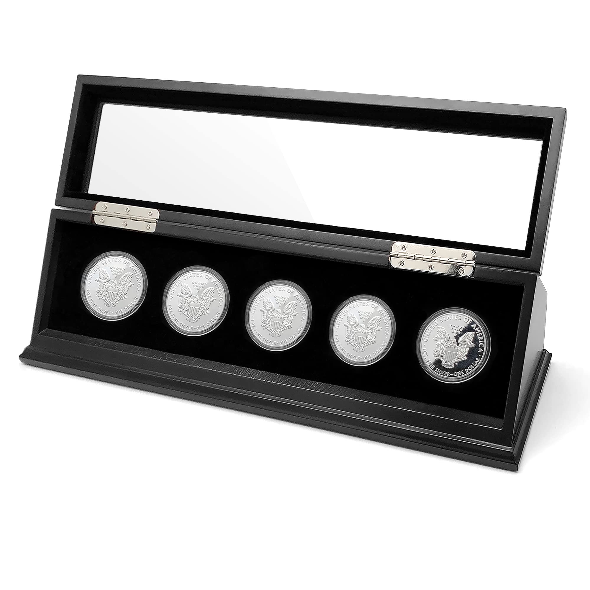 Amazon.com: Chez Monett Challenge Coin Display Case 1.5-1.75 Inch 38-44 ...