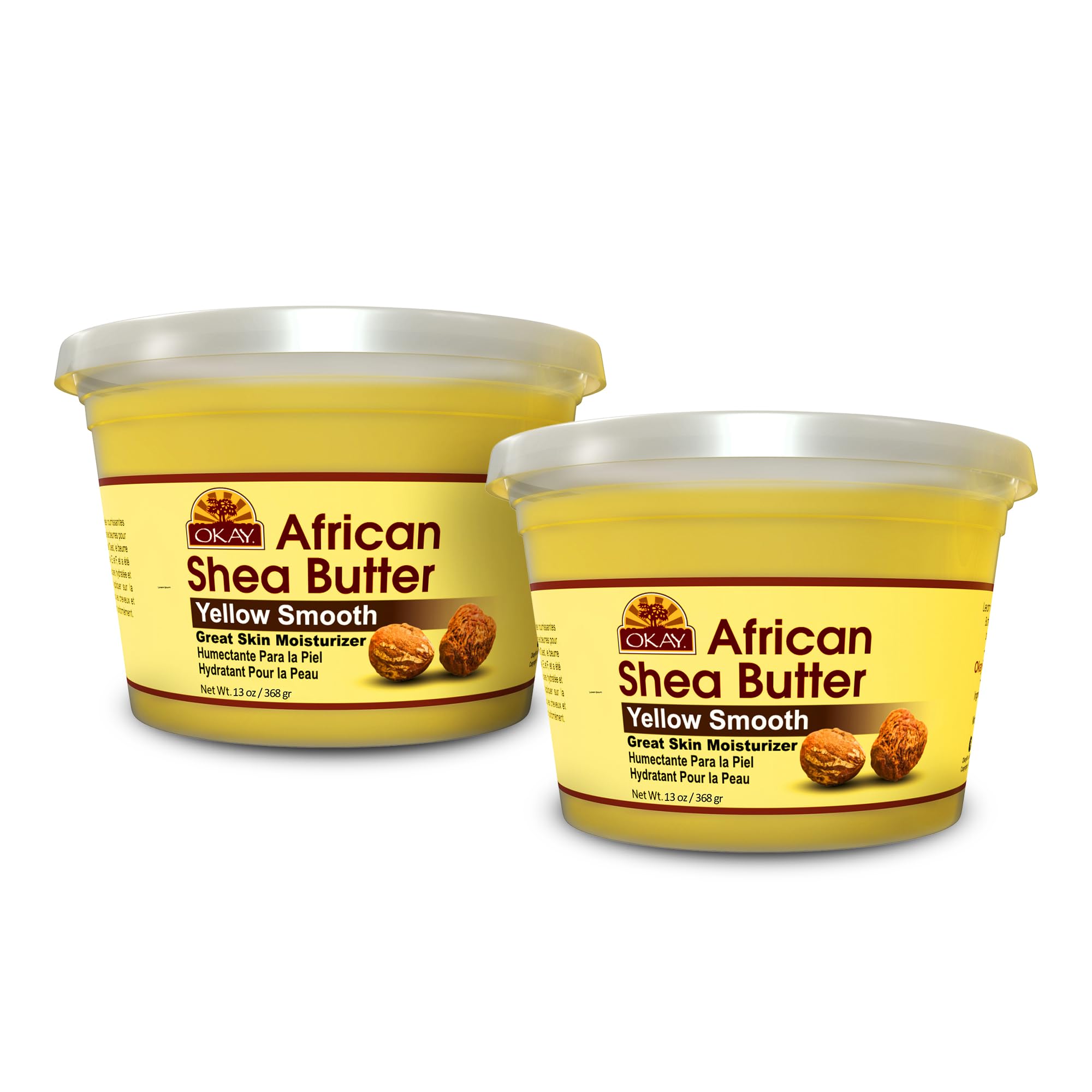 Snapklik.com : Okay Yellow Shea Butter For Hair And Skin - Raw African ...