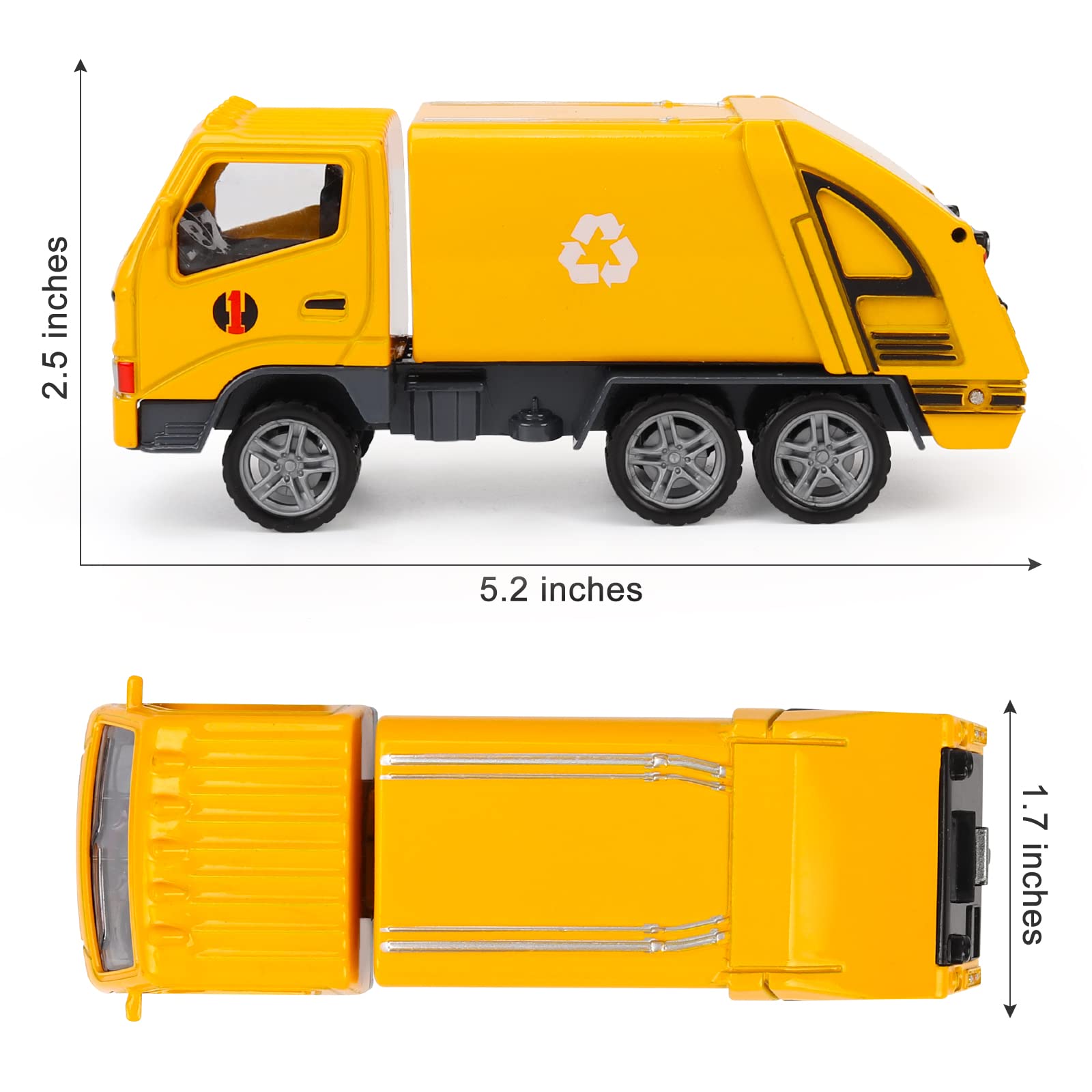 Yellow Garbage Truck News HG 6*4 HOOK LIFT GARBAGE TRUCK