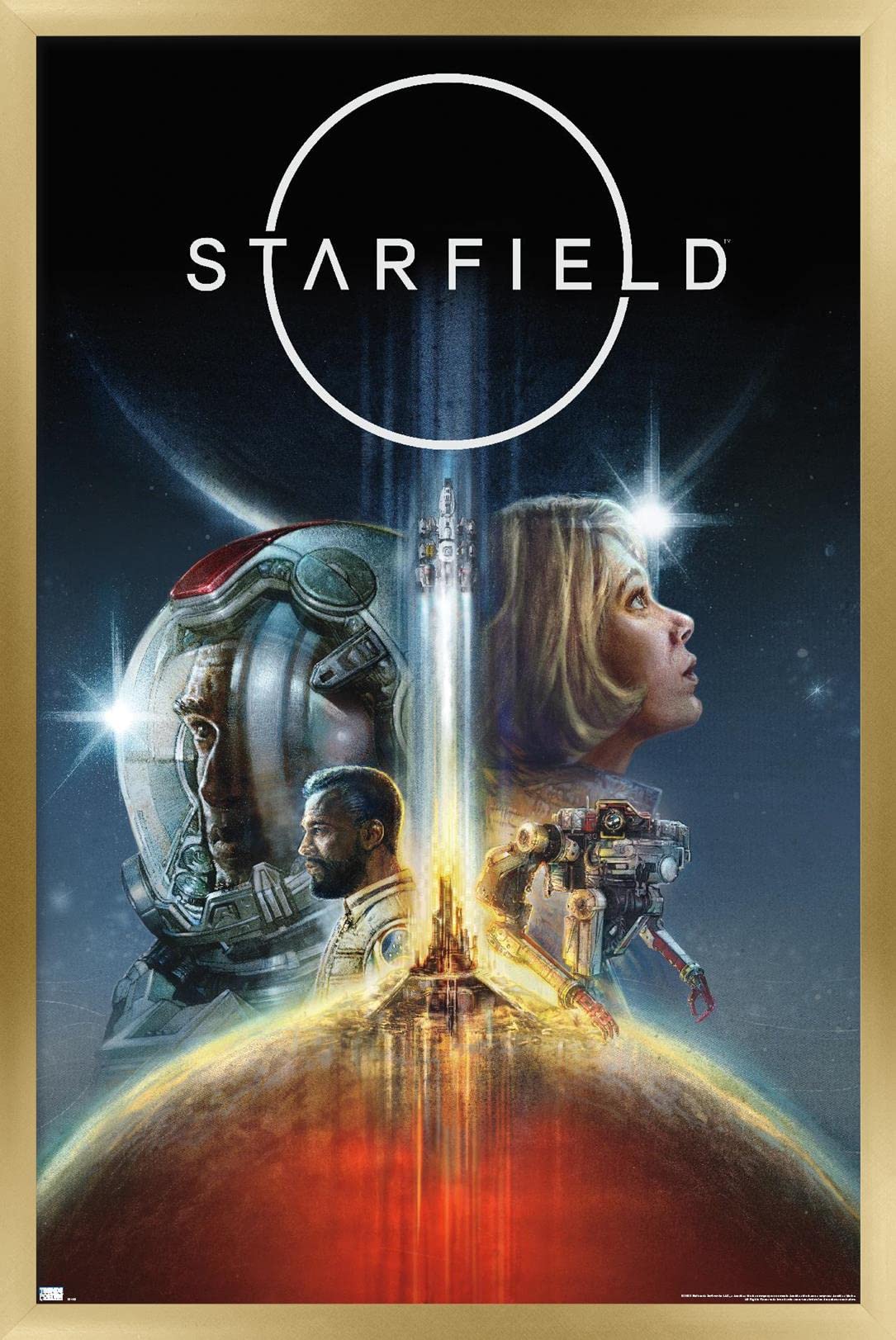 Amazon.com: Trends International Starfield - Key Art Wall Poster, 22.37 ...