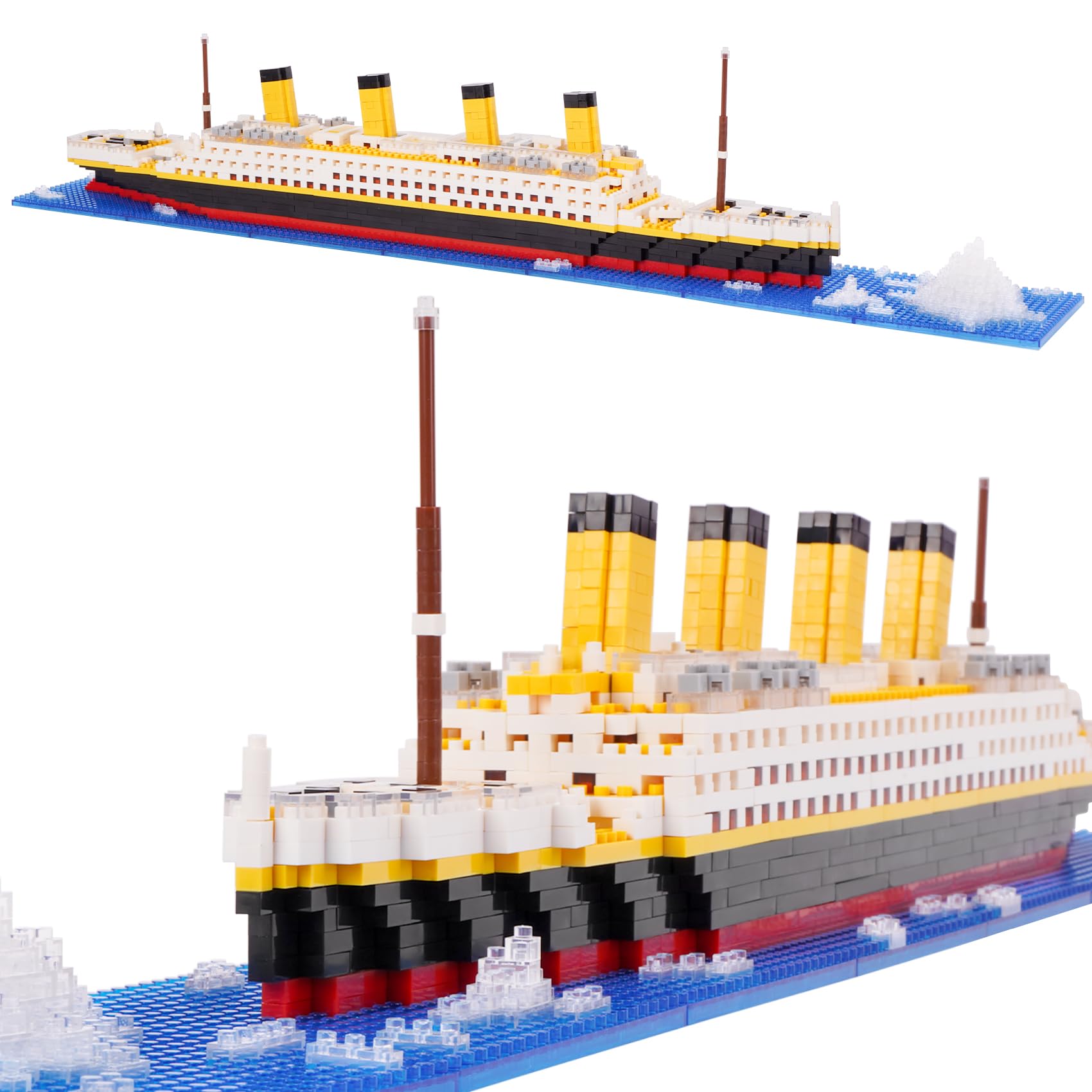 Snapklik.com : Geniteen Titanic Ship Model Building Block Set
