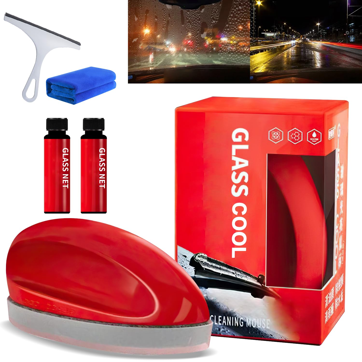 Amazon.com: COLOTTE Powerful Windshield Cleaner & Oil Film Remover ...