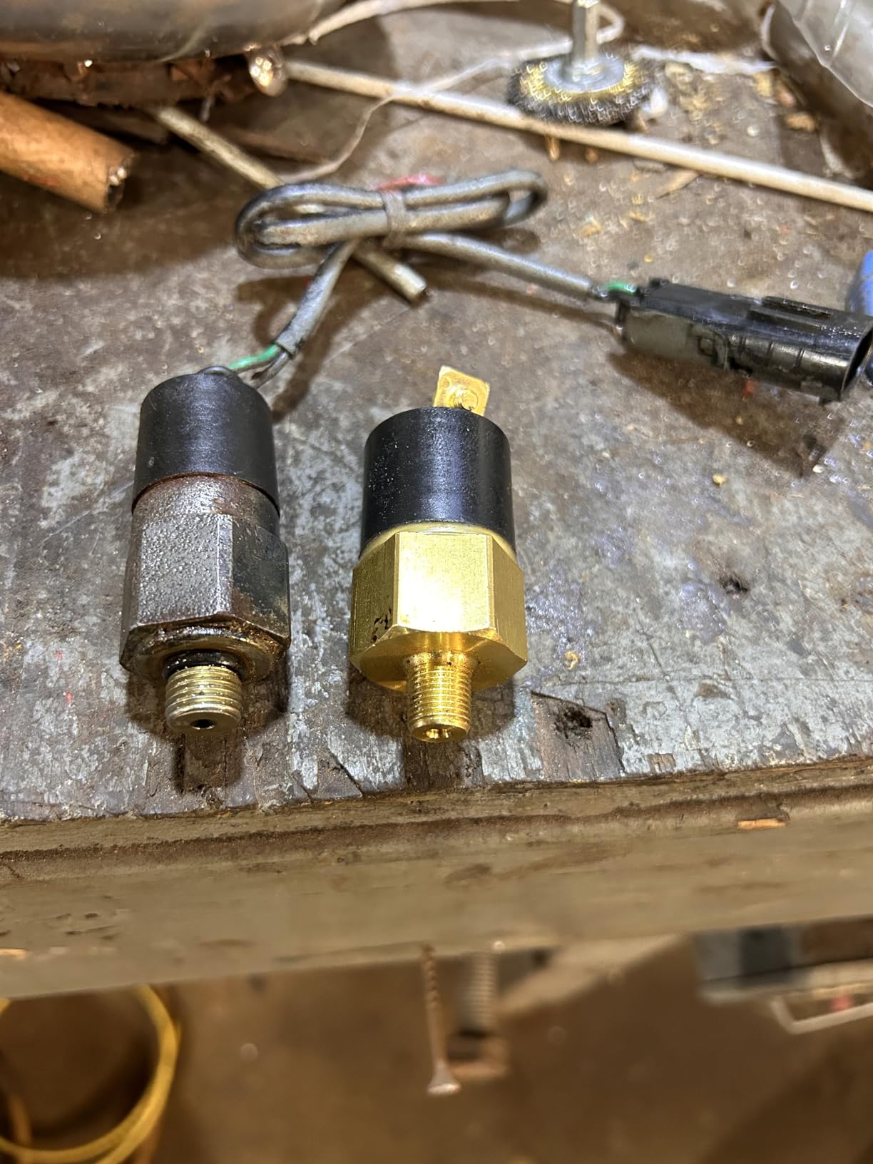 DVPARTS Hydraulic Oil Pressure Switch 87036787 for New Holland Skid ...