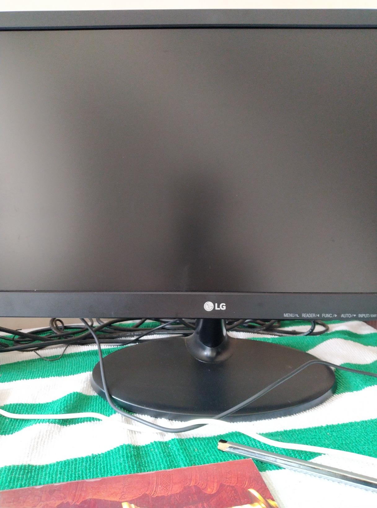 LG - 19M38HB, 19 Inch (47cm) 1366 X 768 Pixels, Led HD Ready Monitor ...