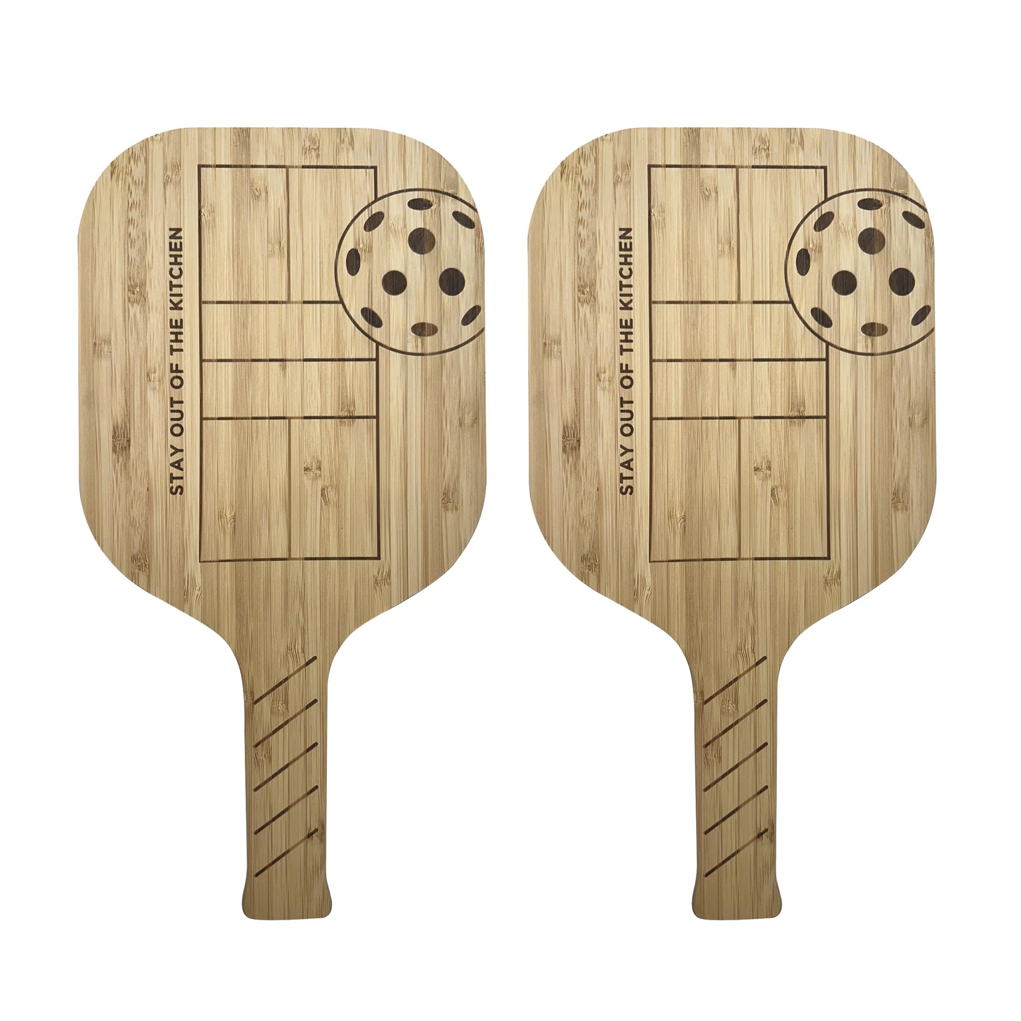 Amazon.com: Fox Run Pickleball Paddle Charcuterie Boards, Set of 2 ...