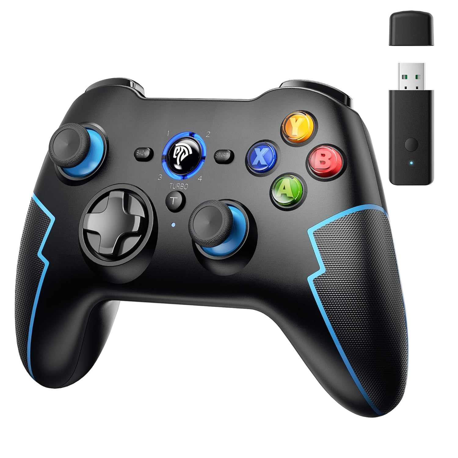 Amazon.com: EasySMX Wireless Gaming Controller,PC Game Controller ...