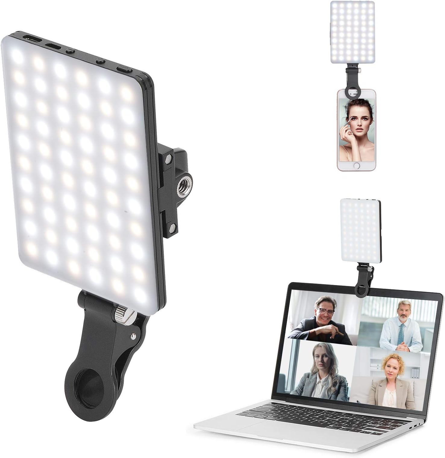 Amazon.com : amaran Go Magnetic Phone Selfie Light,Rechargeable ...