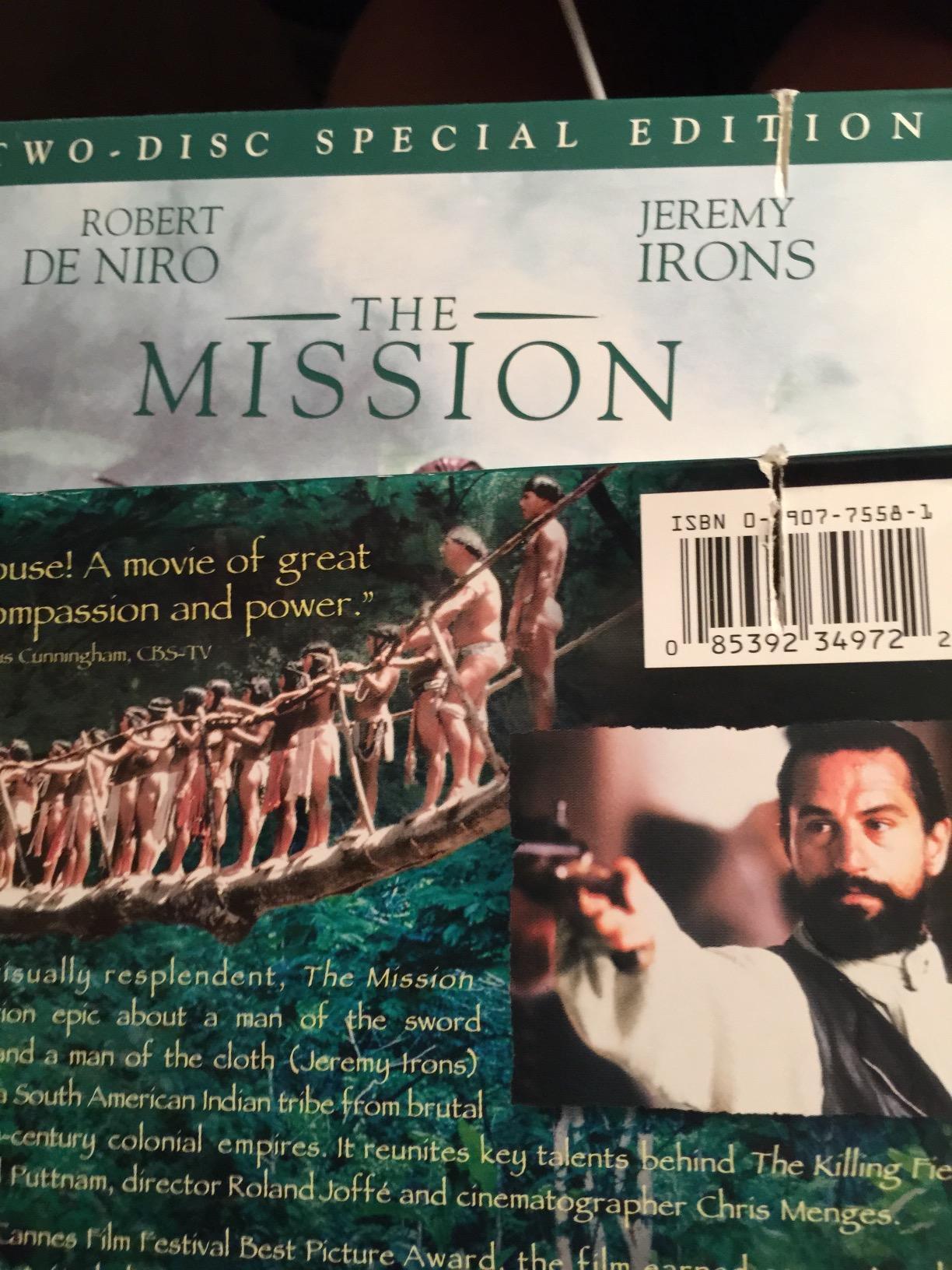 Amazon.com: The Mission : Robert De Niro, Jeremy Irons, Ray McAnally ...