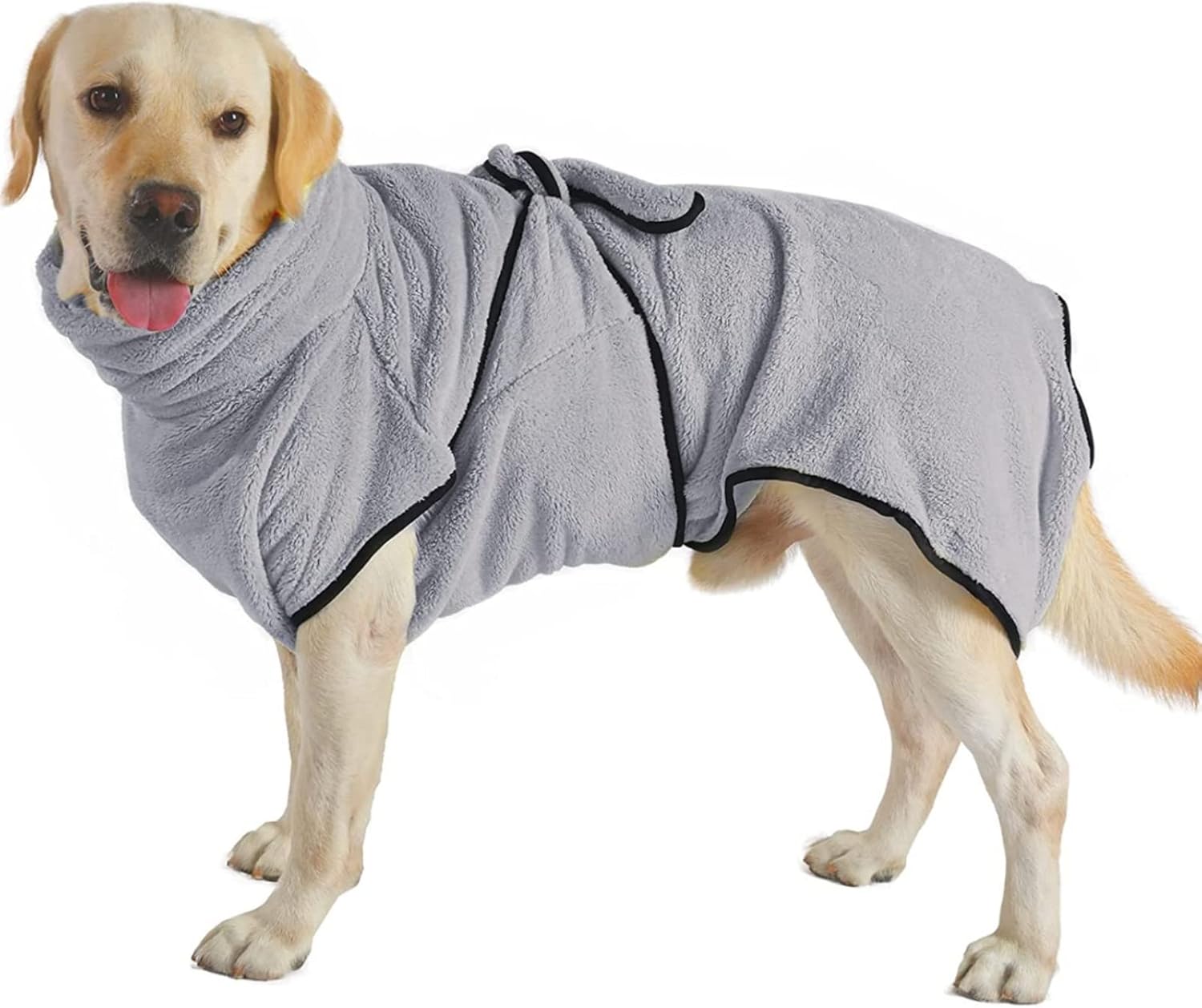 PETTOM Dog Drying Coats Soft Microfiber Super Absorbent Pet Dog ...