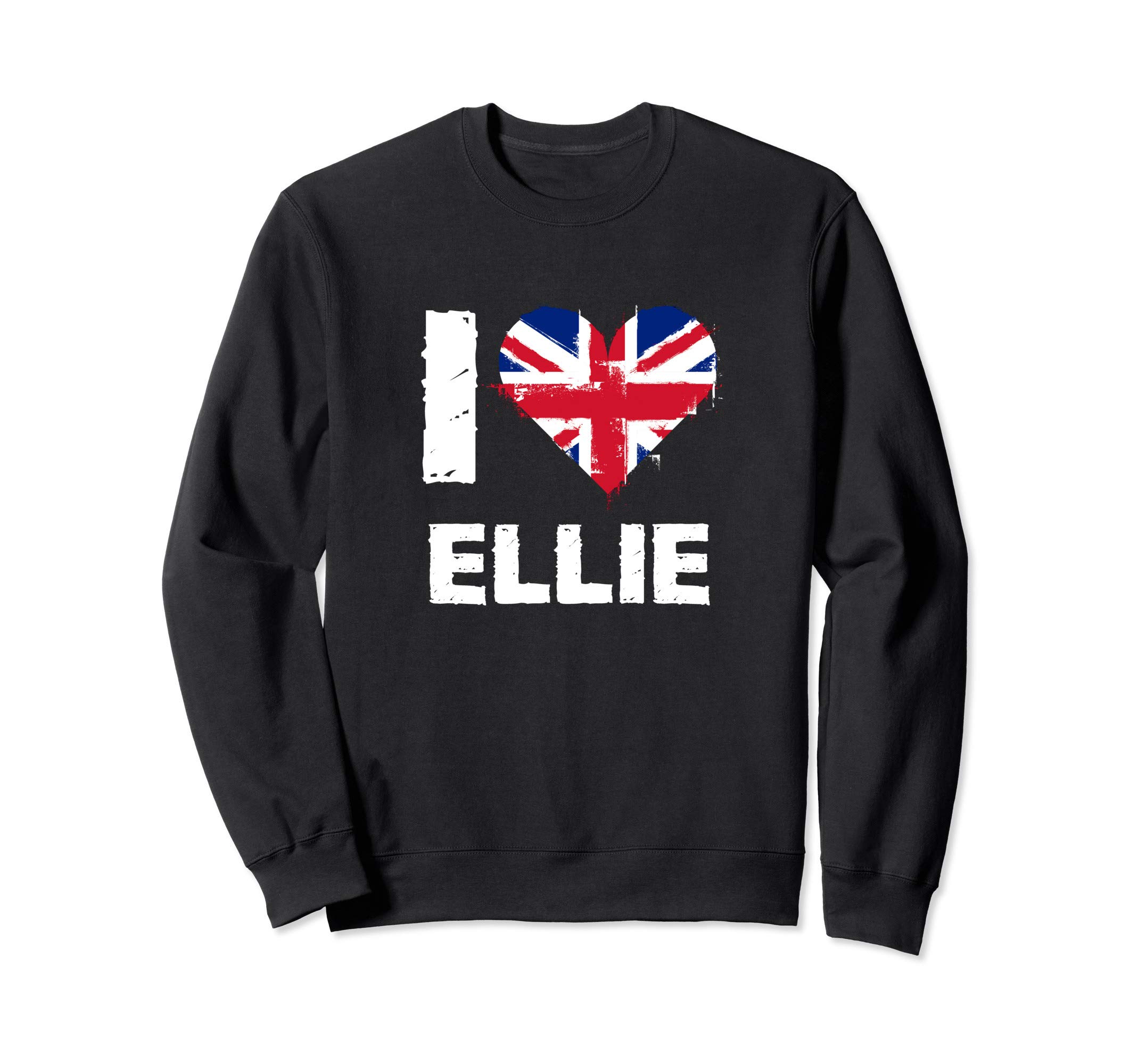 I Love Ellie Sweatshirt : Amazon.co.uk: Fashion