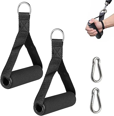 Exercise Resistance Bands Handle Set, 4PCS Workout Bands with Handles ...