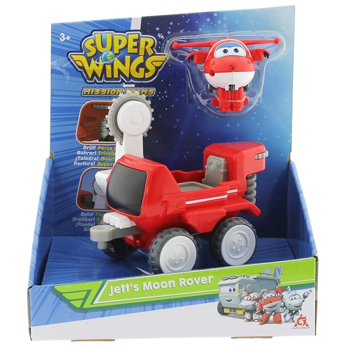 Buy Super Wings Transfom a Bot Vehicle |Jett's Moon Rover |Vehicle and ...