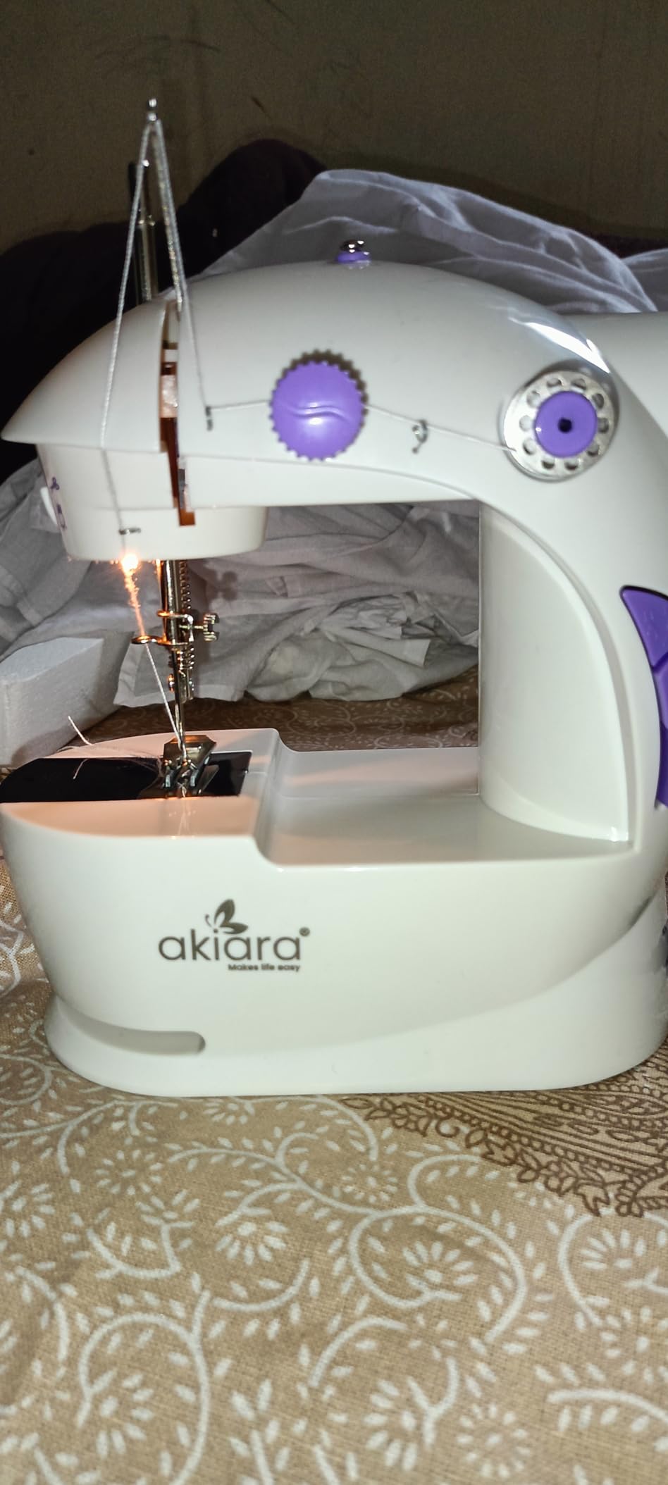 akiara - Makes life easy Mini Sewing Machine For Home Tailoring Use ...