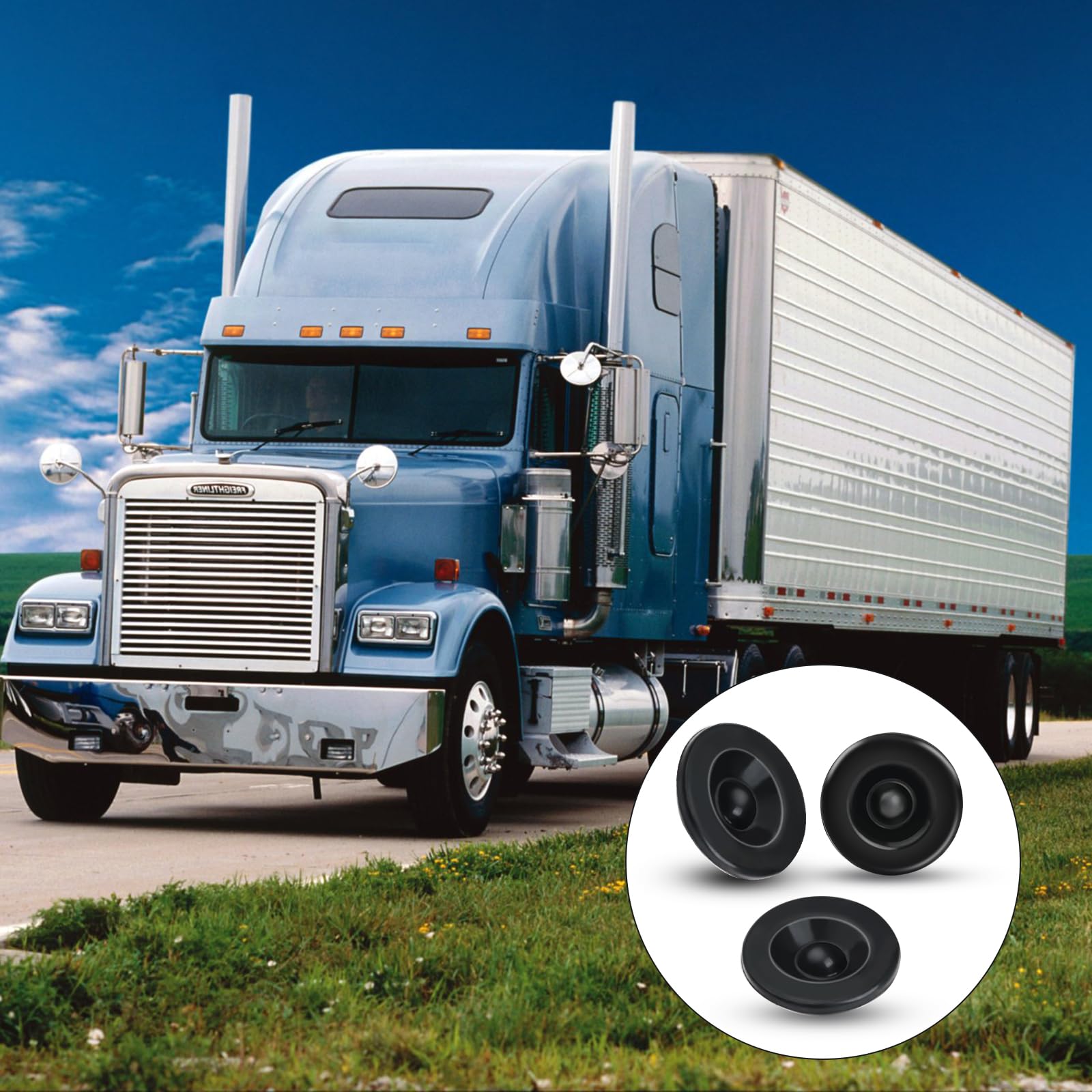 Snapklik.com : 6pcs Rubber Grease Plugs For Trailer Axle Dust Cap, Hub ...