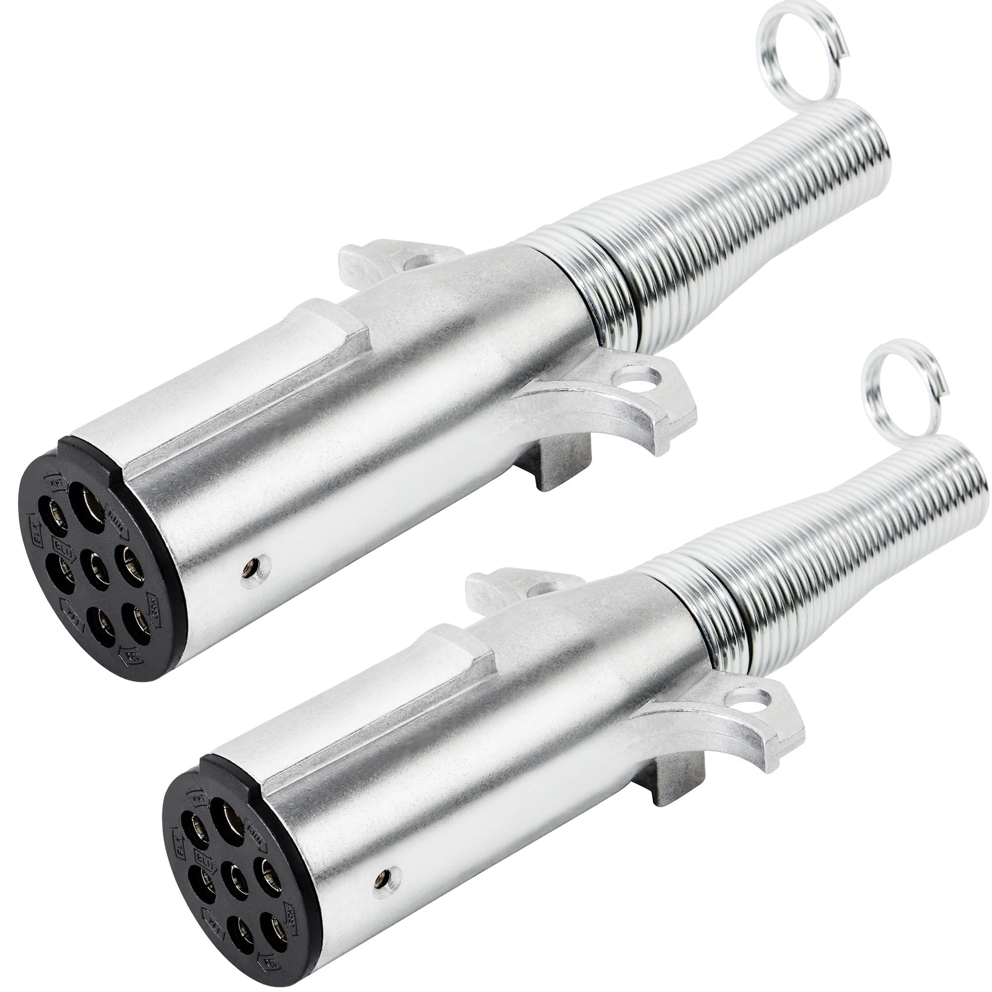 Snapklik.com : Oyviny Trailer-Side 7 Pin Round Trailer Plug
