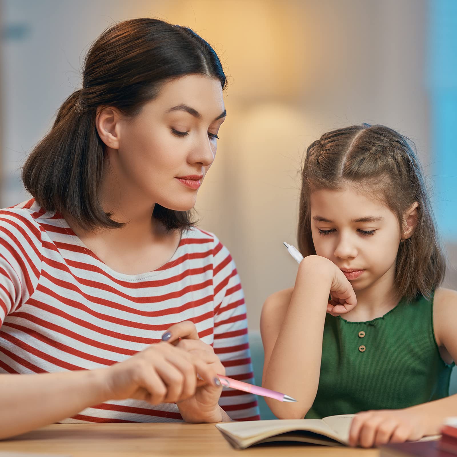 12 Pieces Mechanical Pencils Set 6 Pieces 0.5 mm Colored Mechanical ...