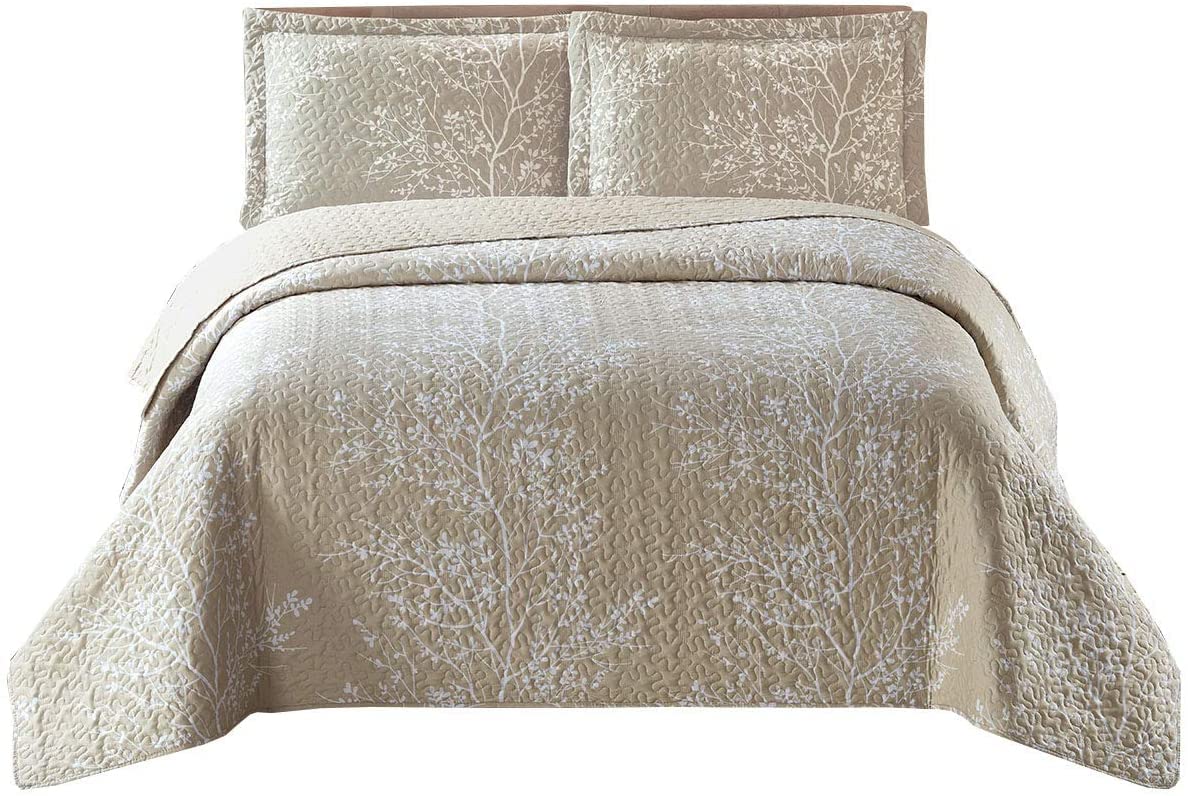 Amazon.com: Royal Tradition 7PC Bedspread Set -California King Size ...