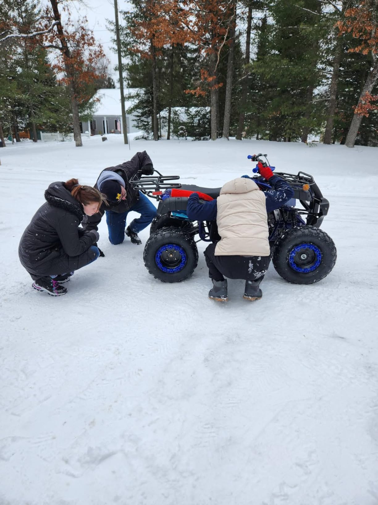 $58/mo - Finance HHH 200cc ATV Big Utility 4 wheeler Adults Youth quad ...