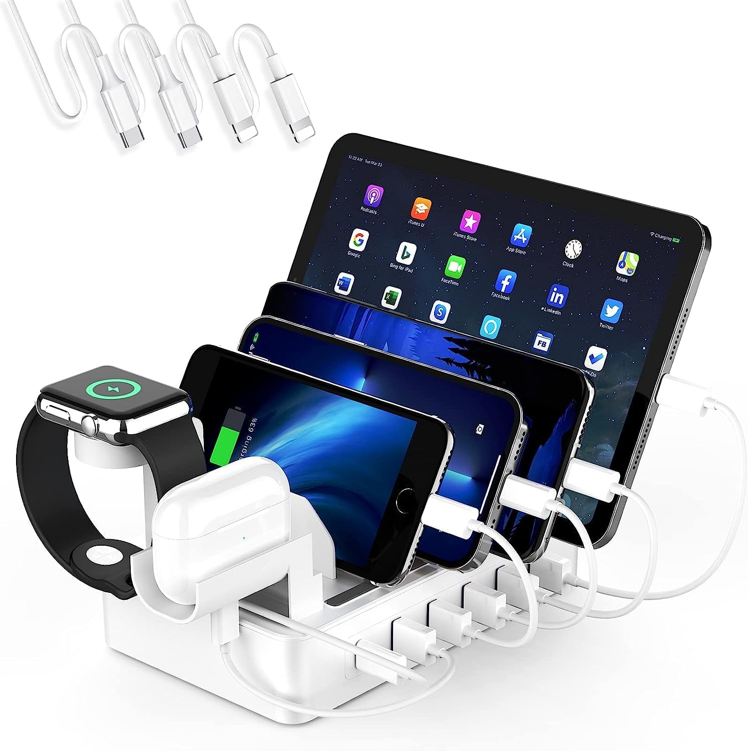 Amazon.com: Multiple Charging Station Charger Station - Presents for ...