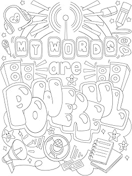 power coloring pages