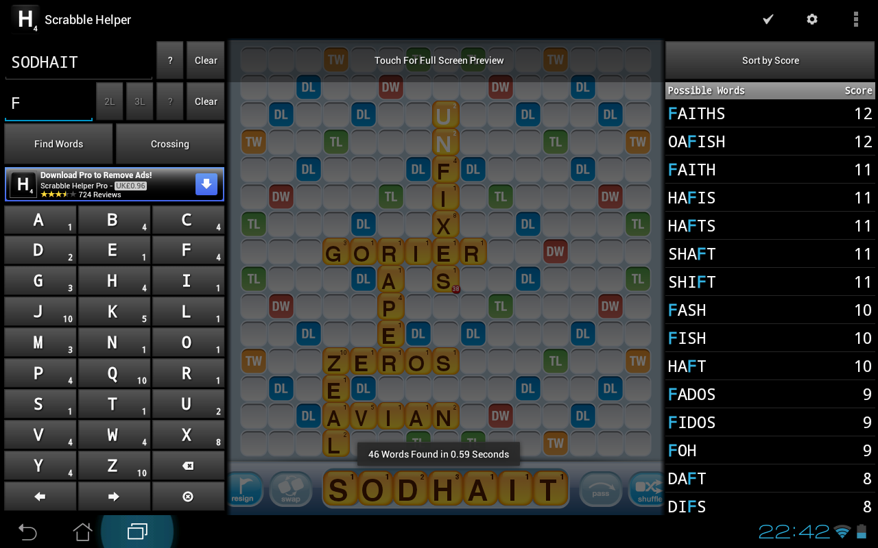 Scrabble Helper:Amazon.de:Appstore for Android