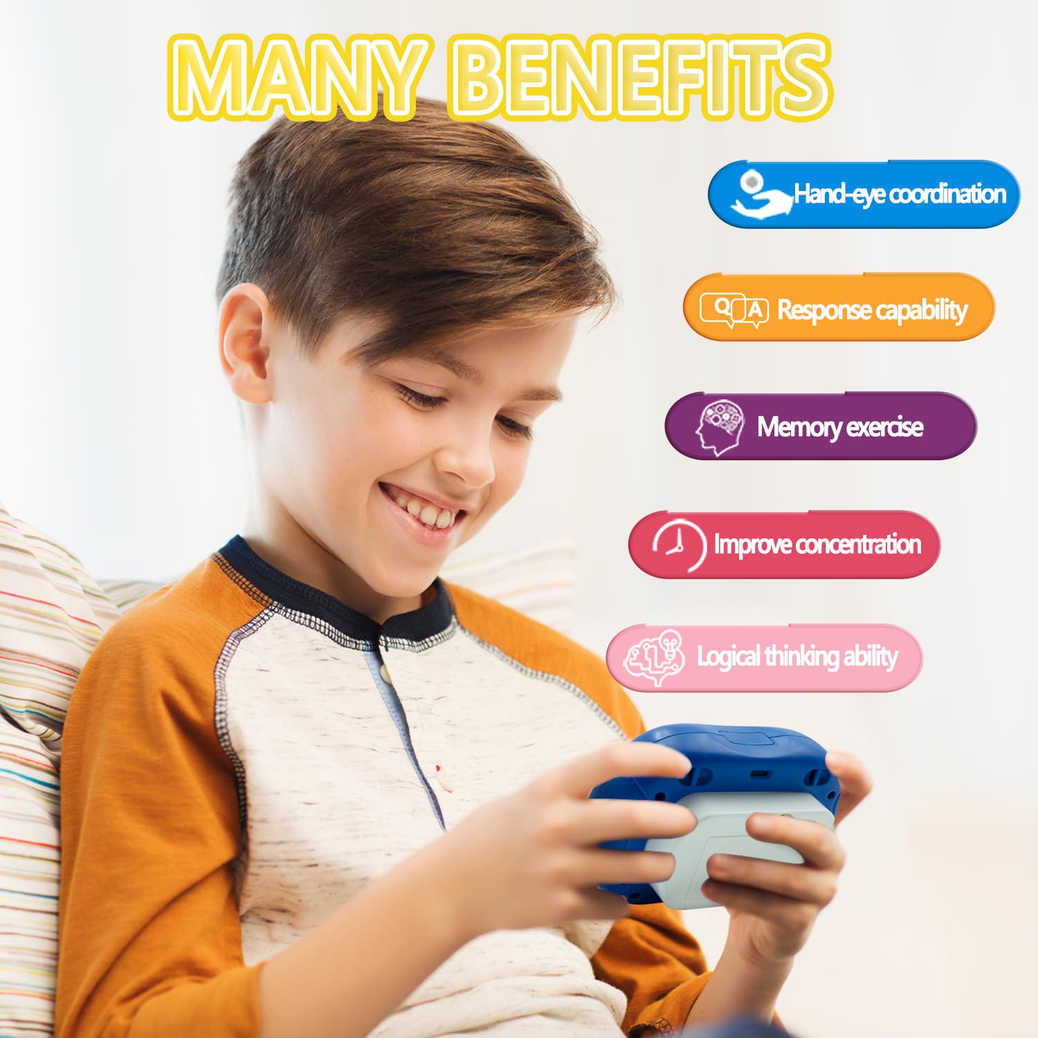 Snapklik.com : Intoypad 2 Pack Quick Push Pop Game For Kids, Handheld ...