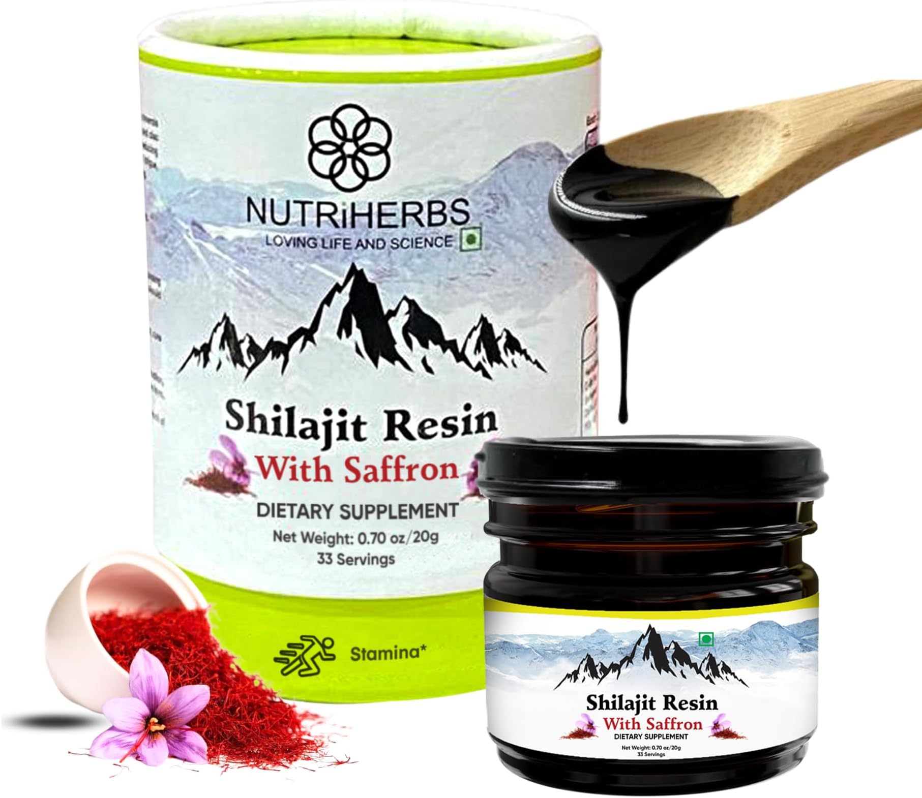 Amazon.com: 600 MG Pure Himalayan Shilajit Resin - Shilajit Supplement ...