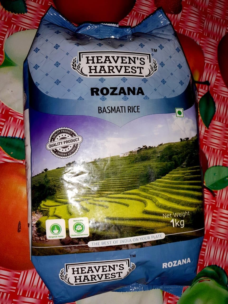 Heaven's Harvest Rozana Basmati Rice | 1 KG : Amazon.in: Grocery ...