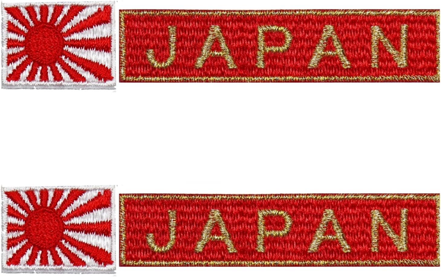 Amazon | JAPAN ワッペン タクティカル サバゲー WappenCook 日本製 海軍旗 tシャツ サッカー 代表 ミリタリー 刺繍 ワッペン 旭日旗 SSS + JAPAN ...