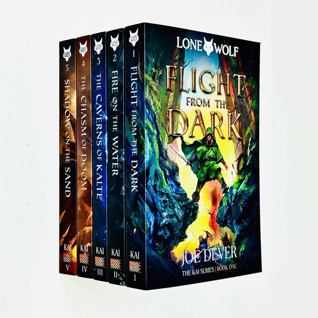 Lone Wolf Series Books 1 - 5 Collection Set by Joe Dever (Flight from ...