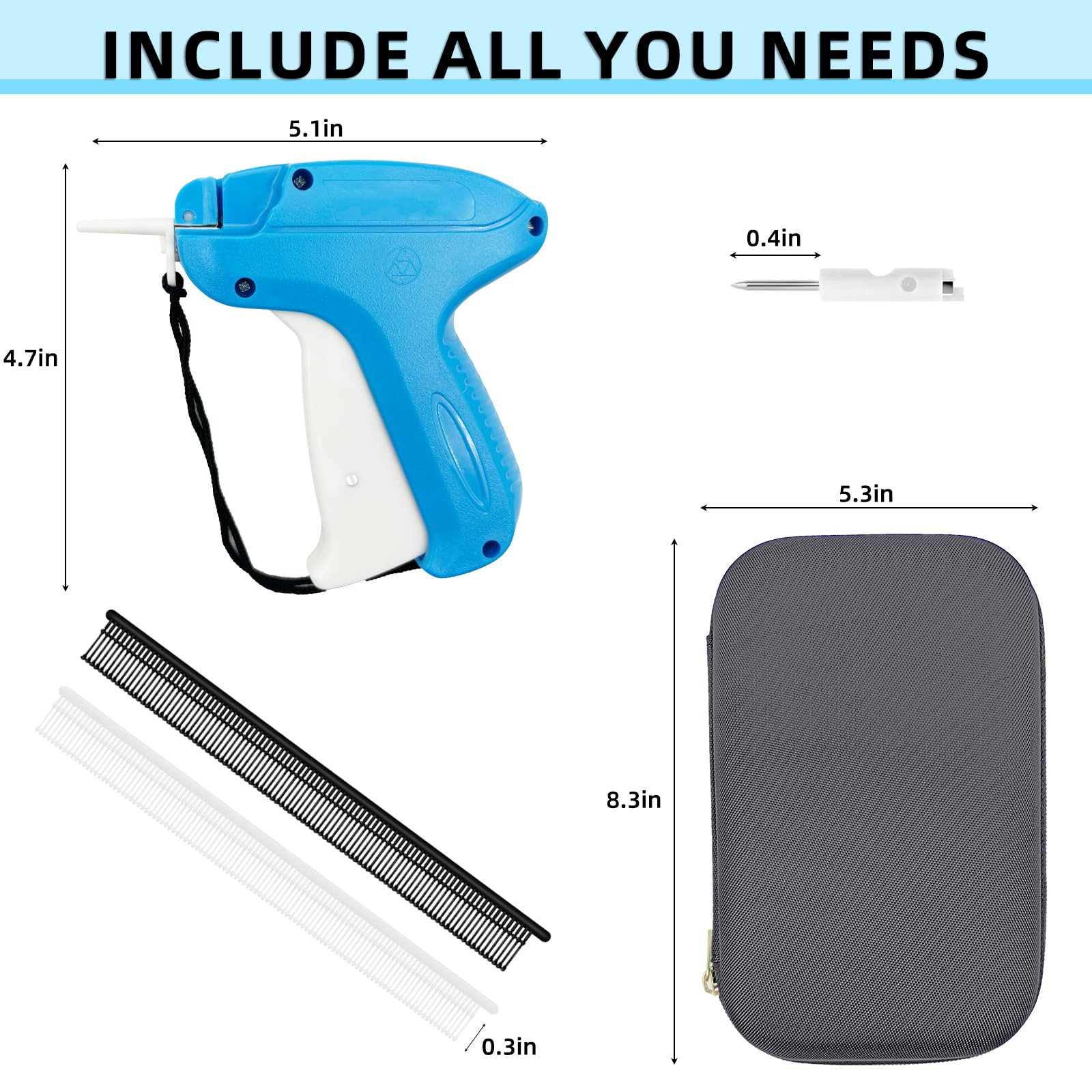 Snapklik.com : Fine Stitch Gun Mini Stitch Gun Kit For Clothes, Quick ...