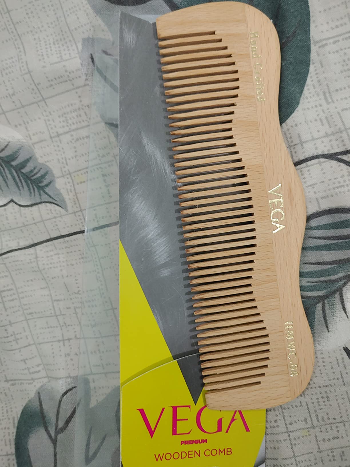 Buy Vega Grooming Wooden Hair Comb,Handmade, (India's No.1* Hair Comb ...