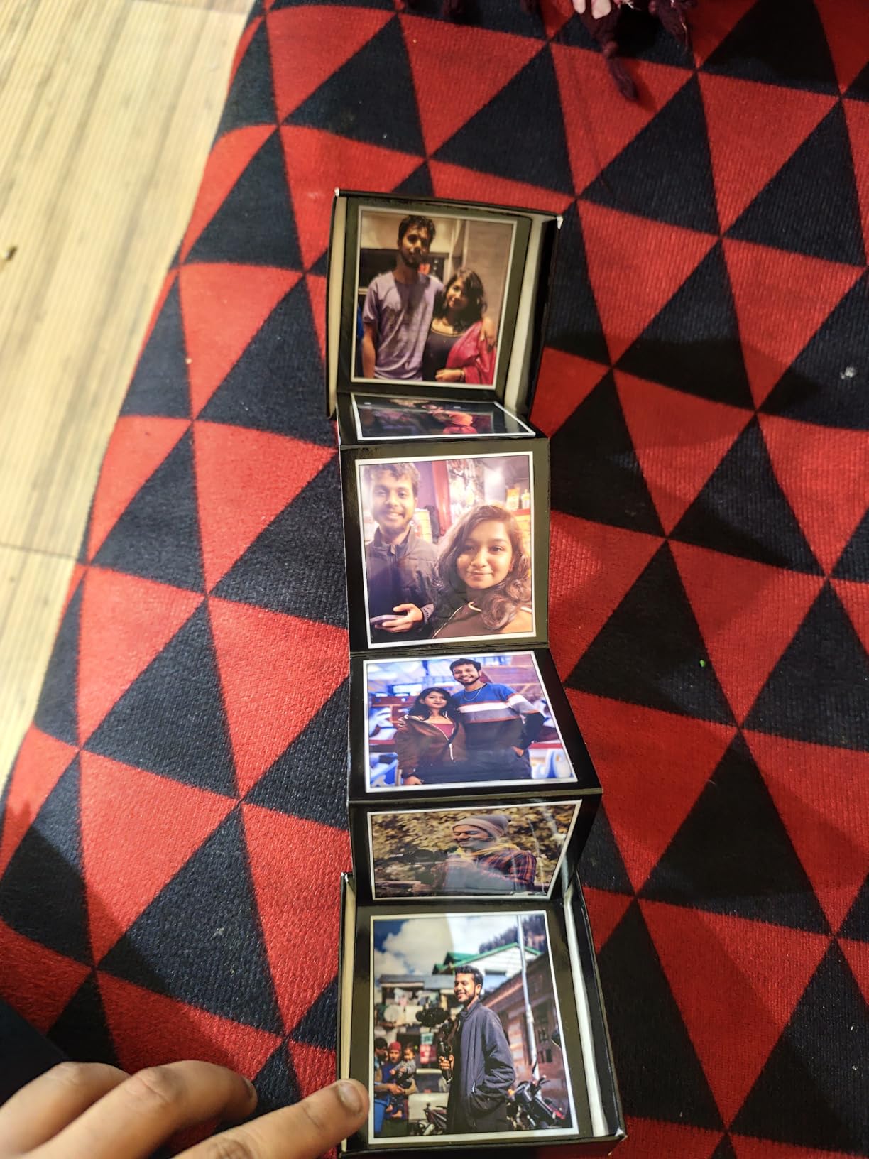 CRAFTED WITH PASSION Personalised Photo Gift box For Birthday ...