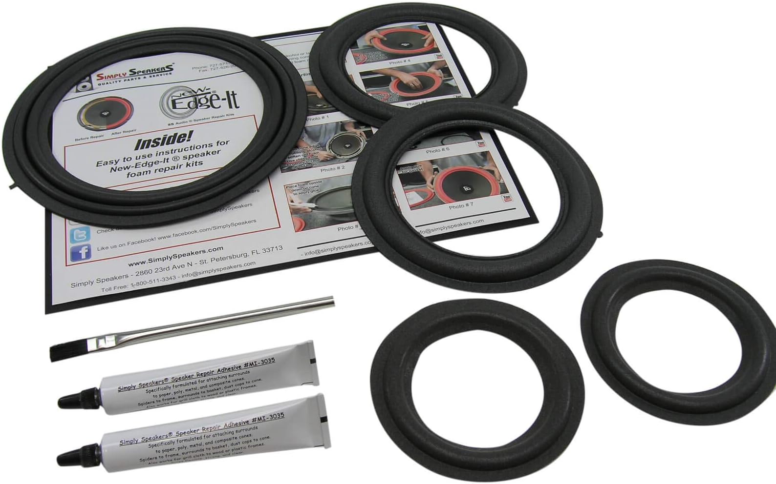 Amazon.com: Simply Speakers Repair Kit Compatible with 2000-2009 Lexus ...