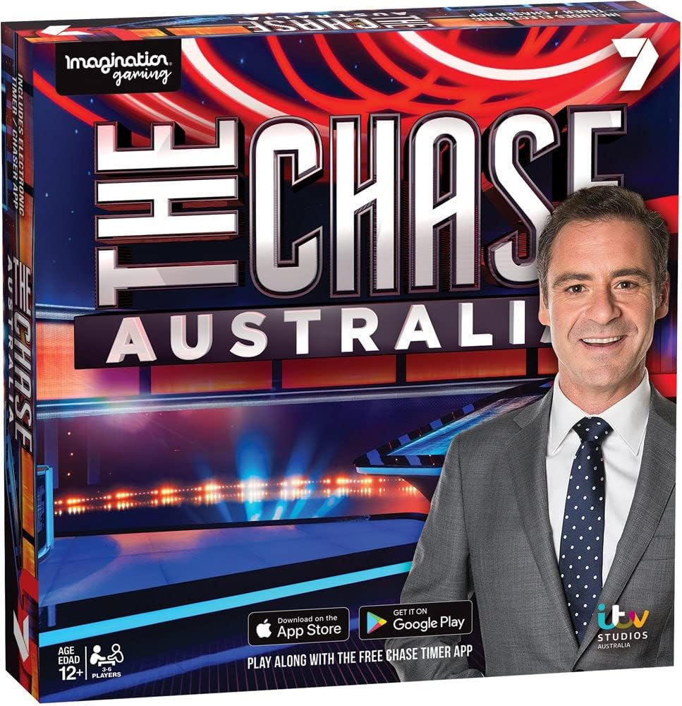 Imagination The Chase Australia Board Game for 3-6 Players : Amazon.com ...