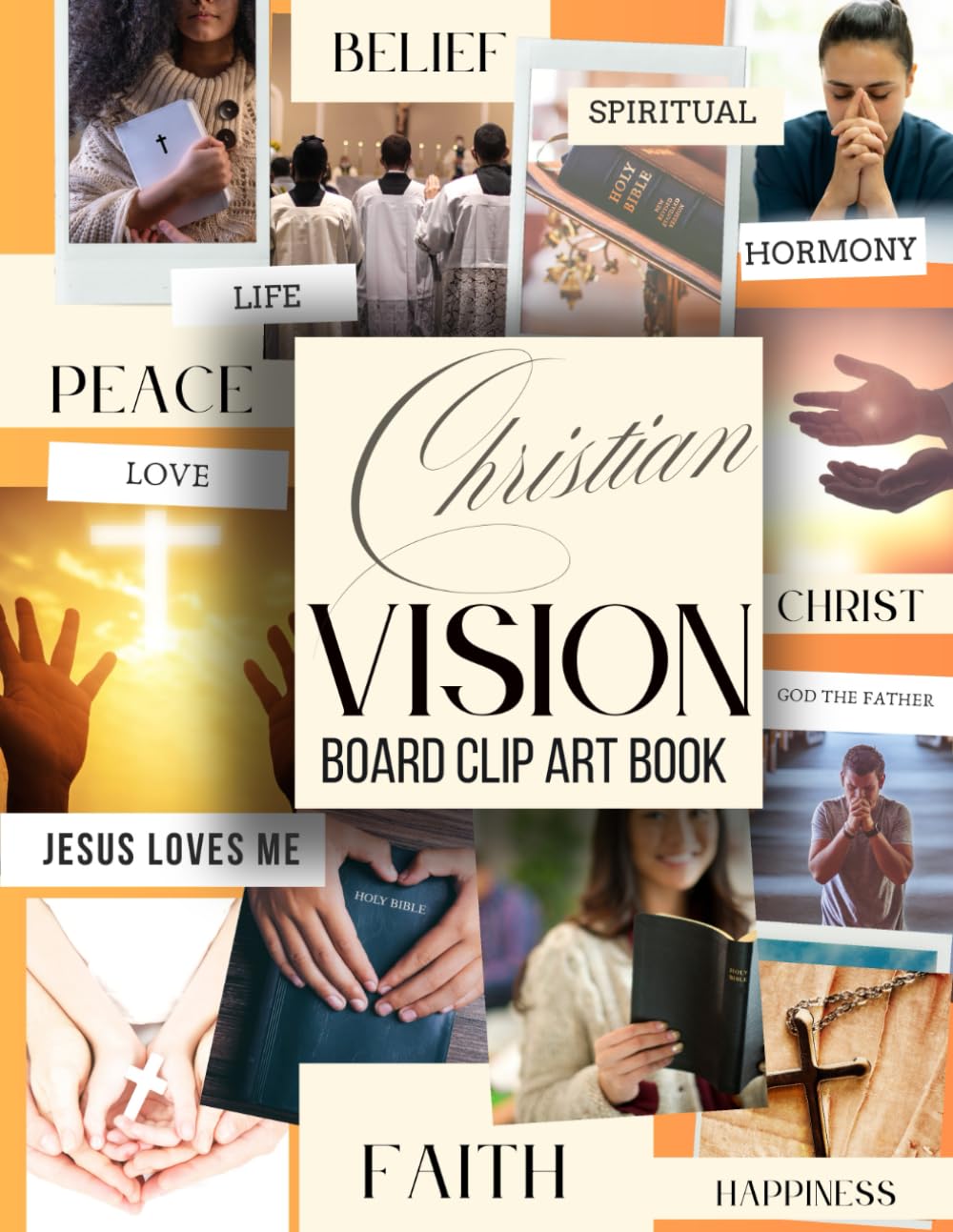 Amazon.com: Christian Vision Board Clip Art Book: Faith-Filled ...