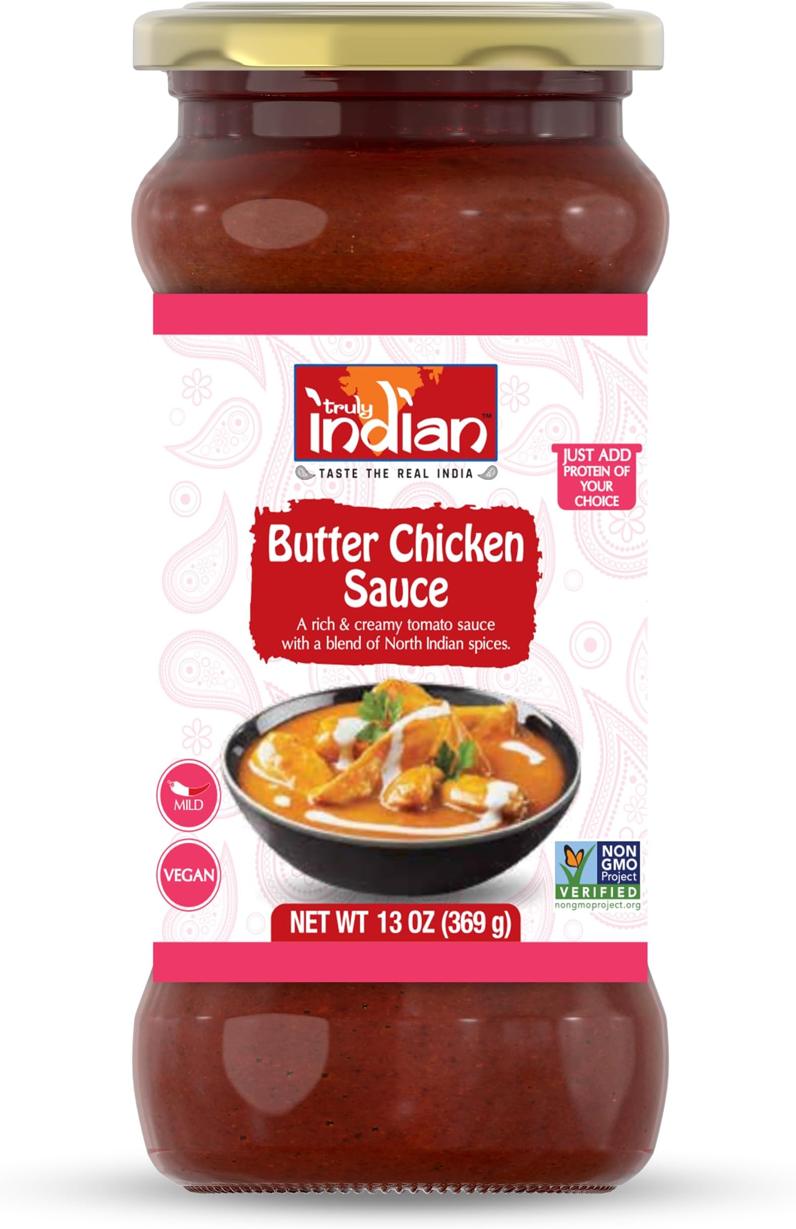 Amazon.com : Truly Indian Butter Chicken Sauce | Authentic Traditional ...