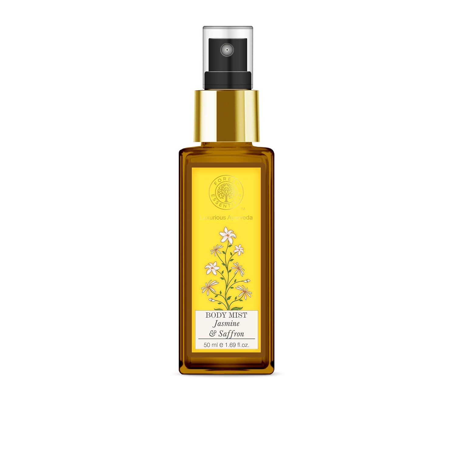 Forest Essentials Body Mist, Jasmine and Saffron, 50ml : Amazon.in: Beauty