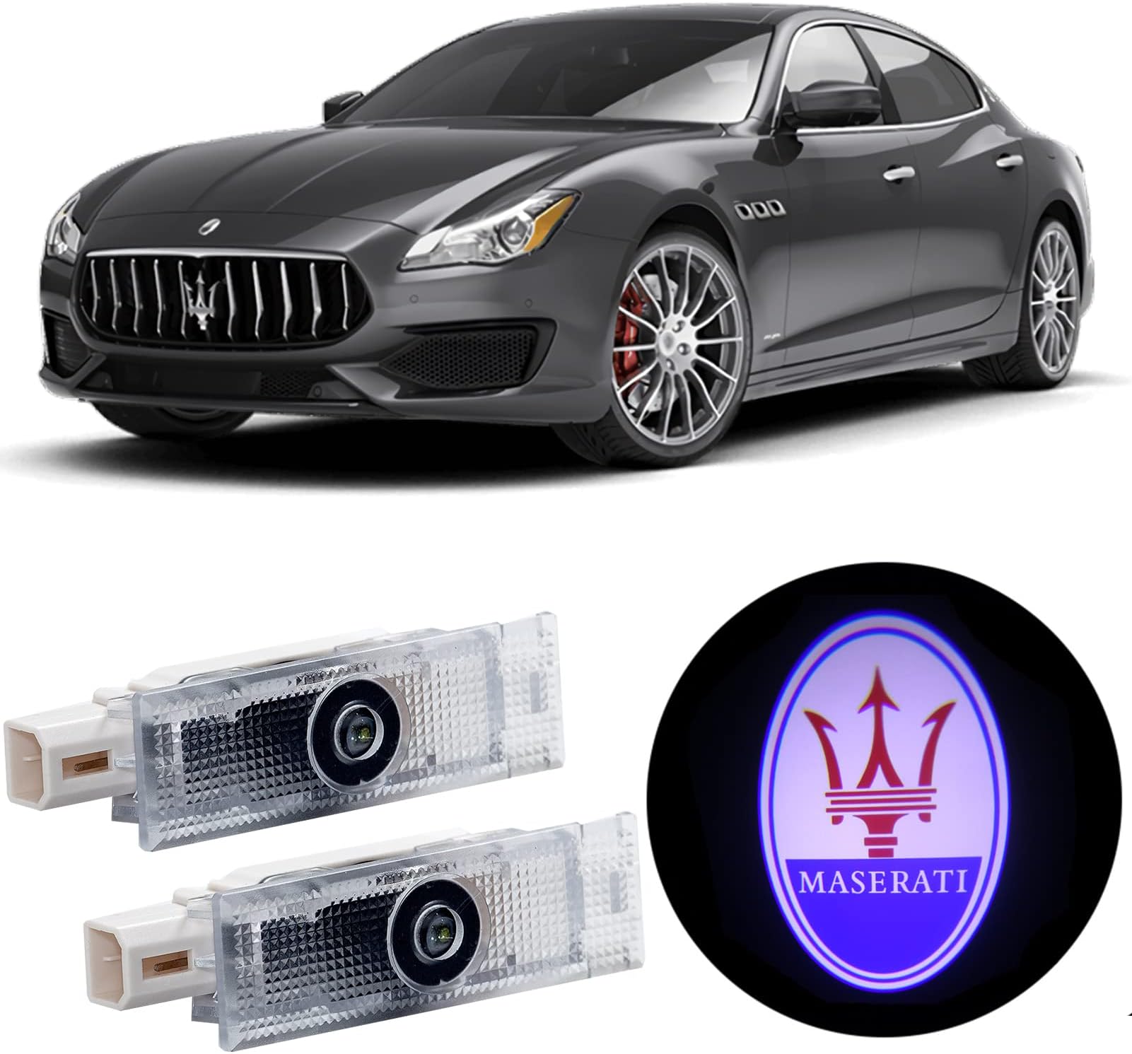 Amazon.com: Sylvil 4 PCS USB LED Car Interior Atmosphere Lamp, Portable ...