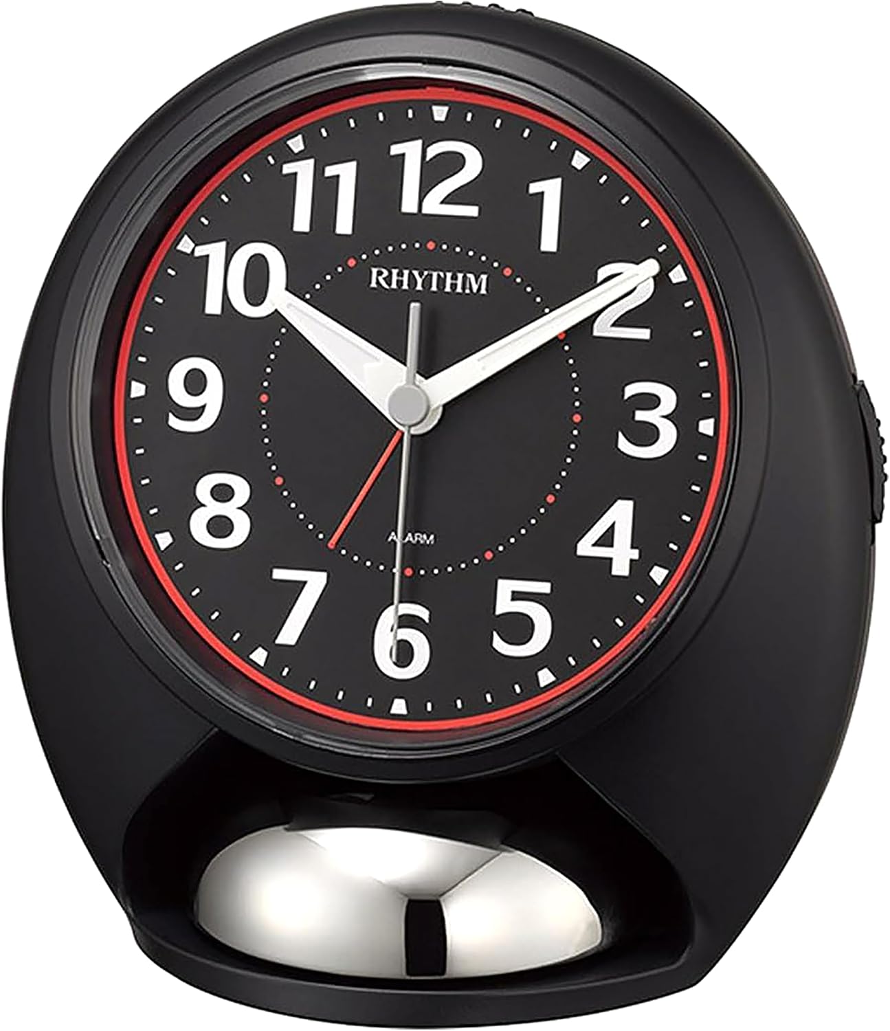 Amazon.com: Rhythm Rhythm 4RA480SR02 Alarm Clock, Loud Volume, Analog ...