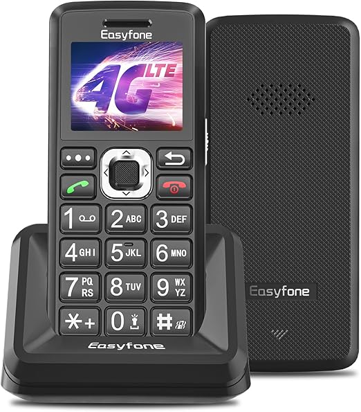 Amazon.com: Easyfone T200 4G New Upgrade Unlocked Basic Feature Senior ...