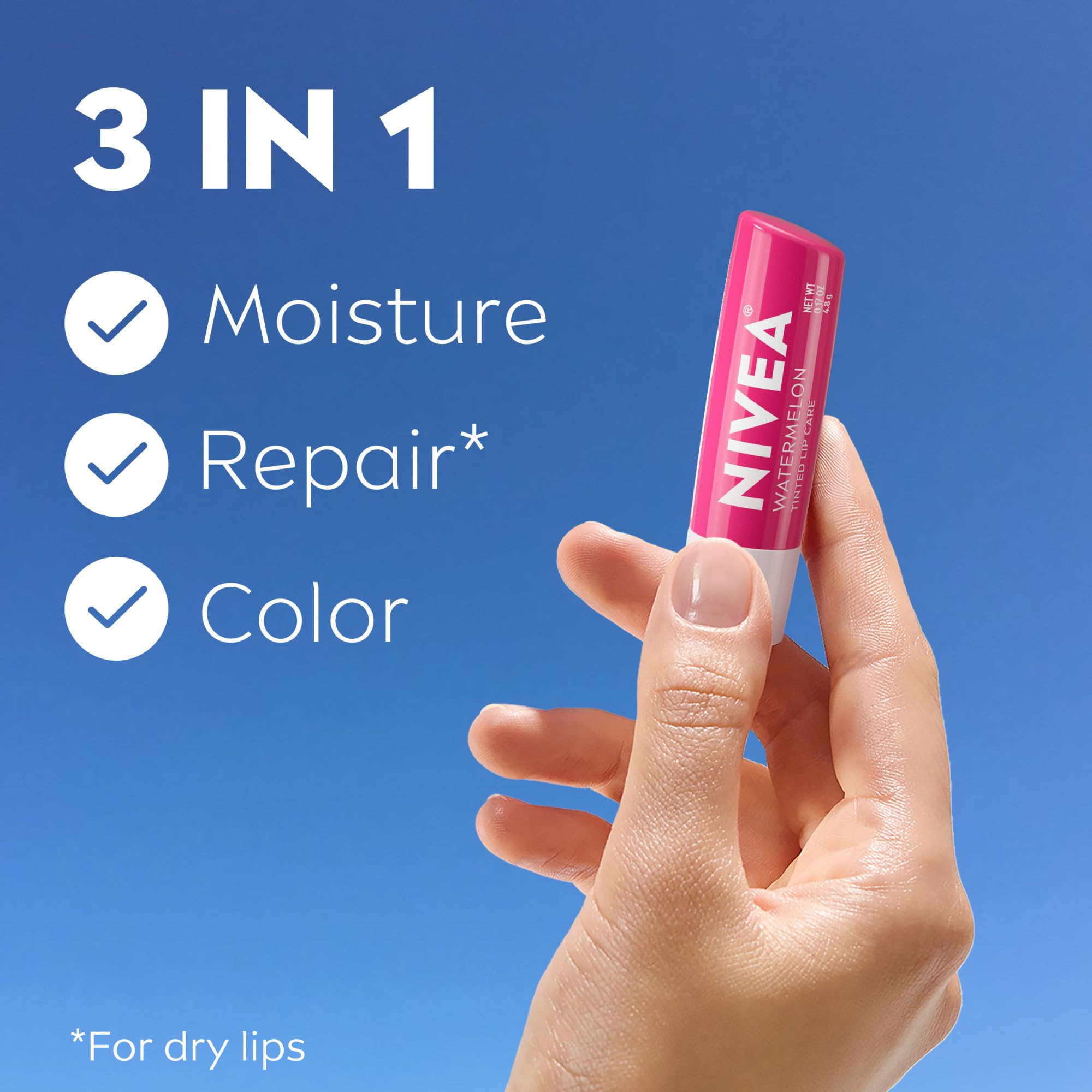 Nivea Fruity Shine Lip Balm Watermelon Review Swatches Nivea