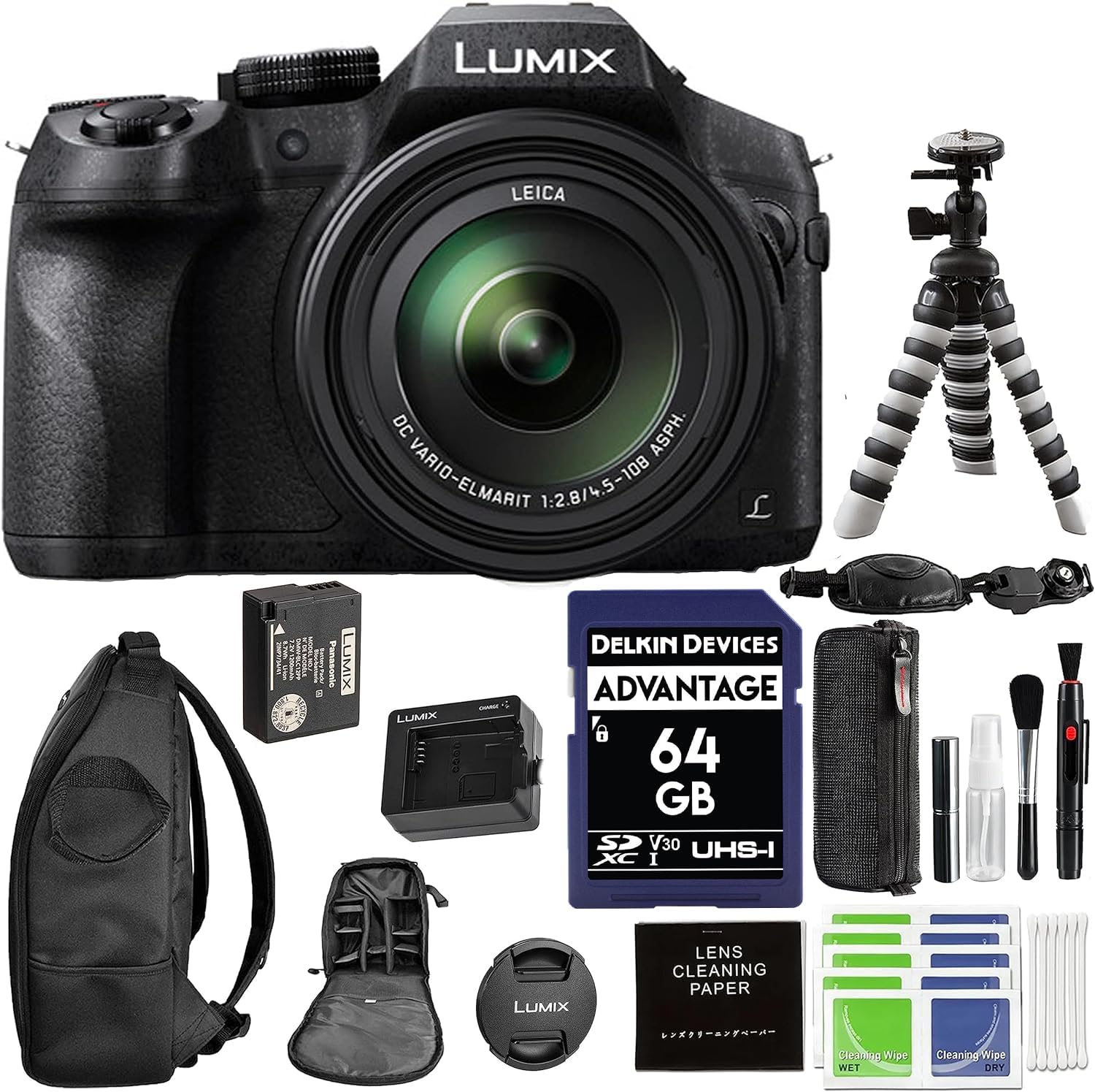 Amazon.com : Panasonic LUMIX FZ300 Long Zoom Digital Camera (Black ...
